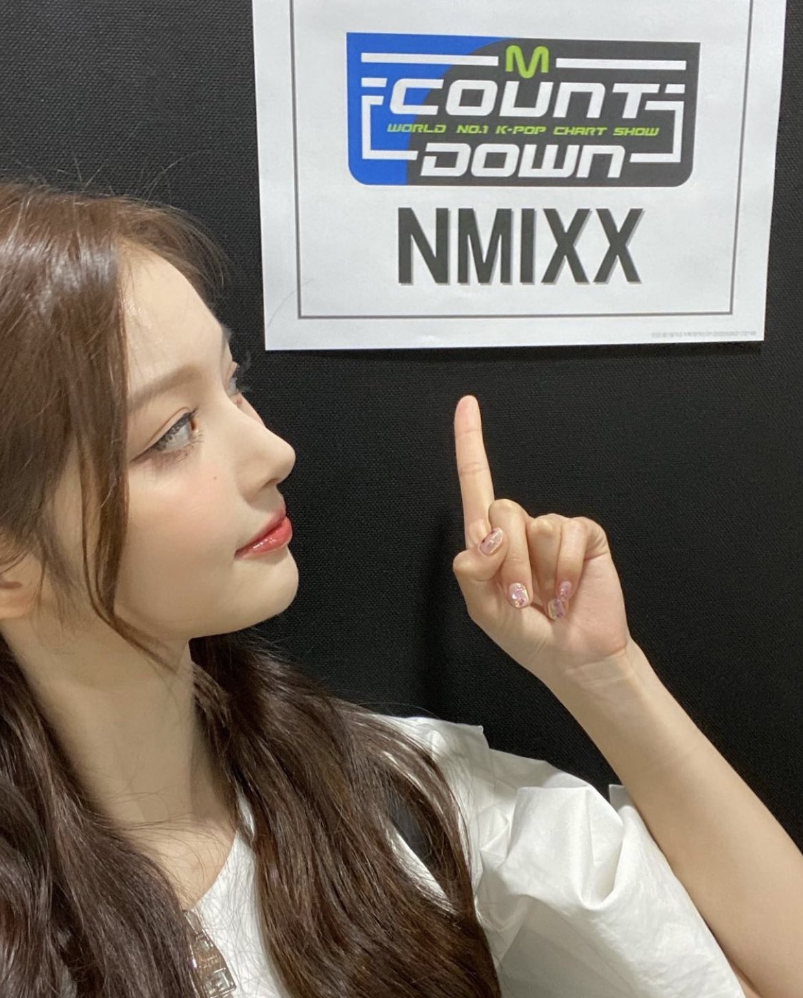PARTY NMIXX (REST) on Twitter: "[IG UPDATE] Sullyoon’s new post in the backstage of MCountdown ...