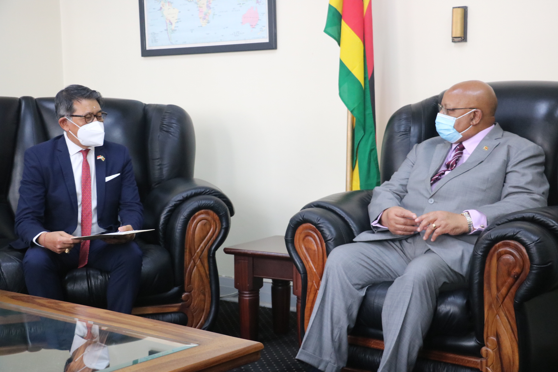 Parliament of Zimbabwe on Twitter: "H.E. Mr. Dewa Made Juniarta, Ambassador of Indonesia to ...