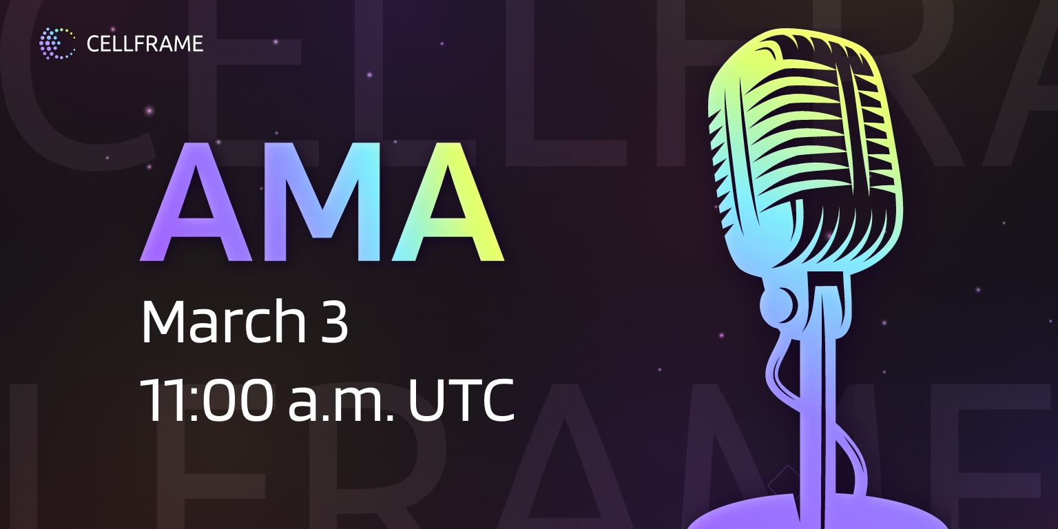 Cellframe Network on Twitter: "March 3, 11:00 a.m. UTC https://t.co/TO7LO83n3C https://t.co ...