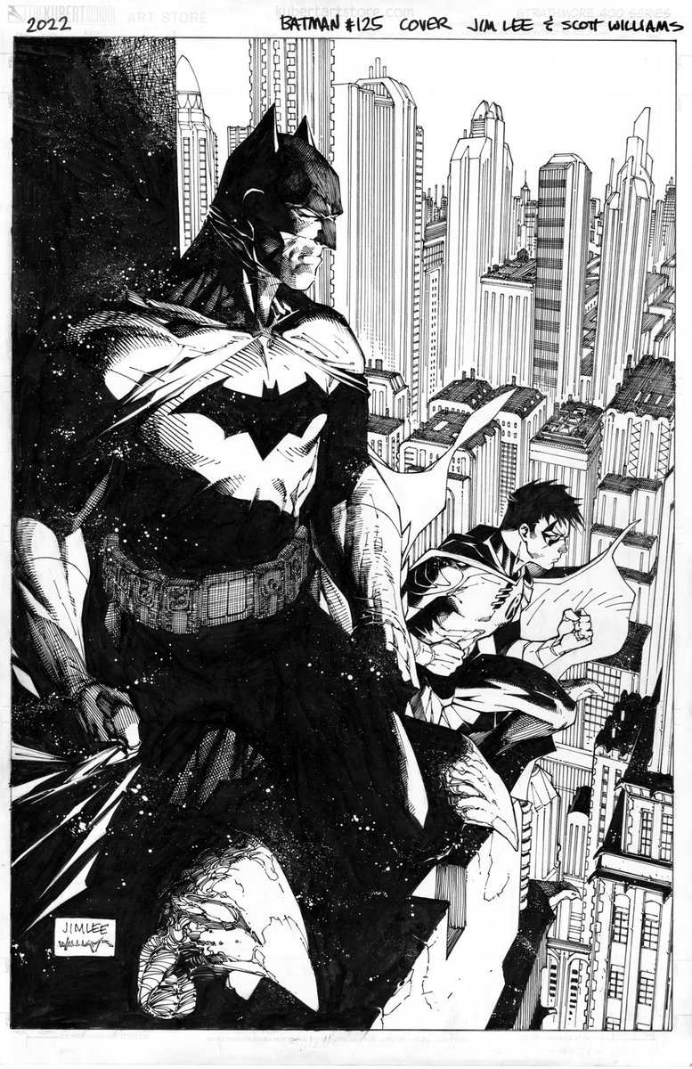 Batman Jim Lee Exercise
