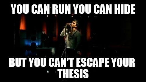 Thesis Writing Meme