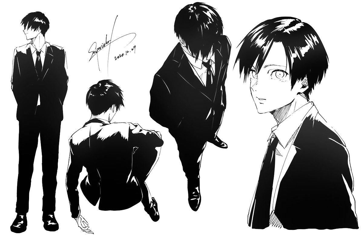 秋鷲 /Akiwashi on Twitter: "1年くらい前の落描き。 https://t.co/FNIhN2ZGm7" / Twitter