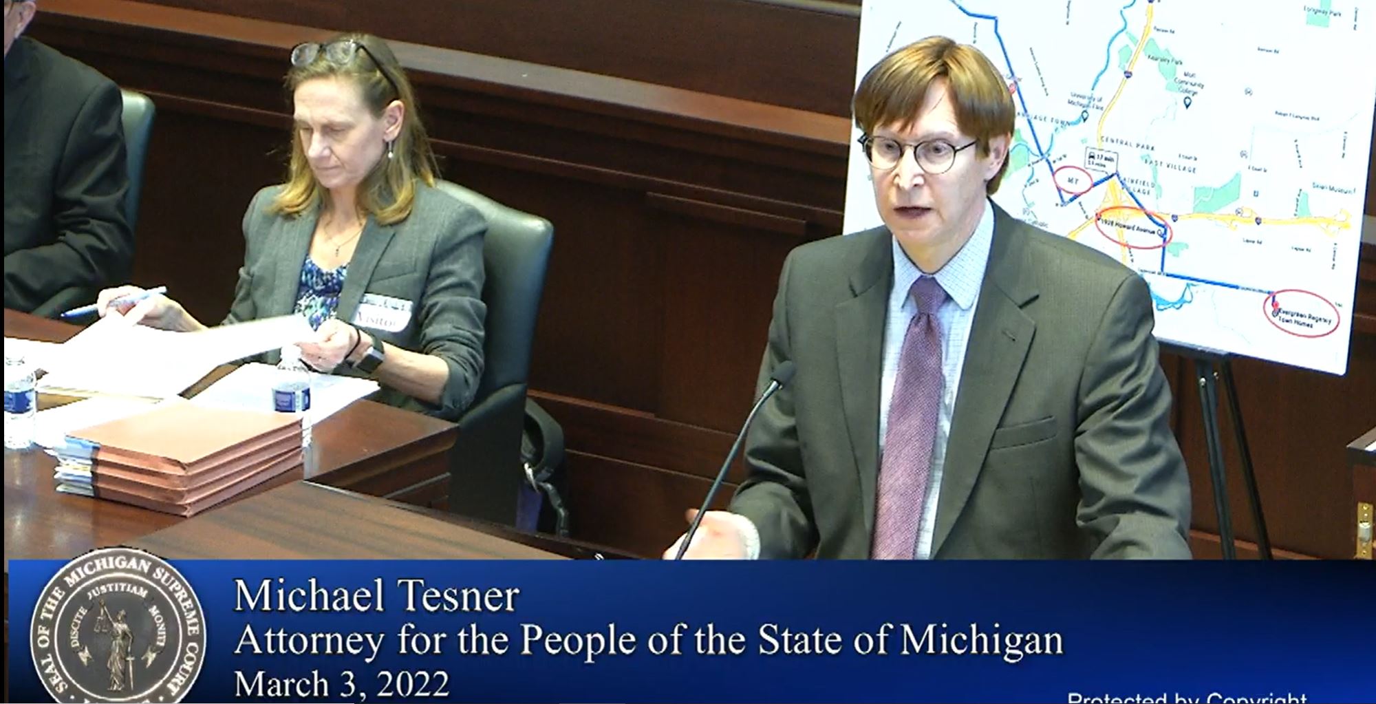Attorney Arguing In Court