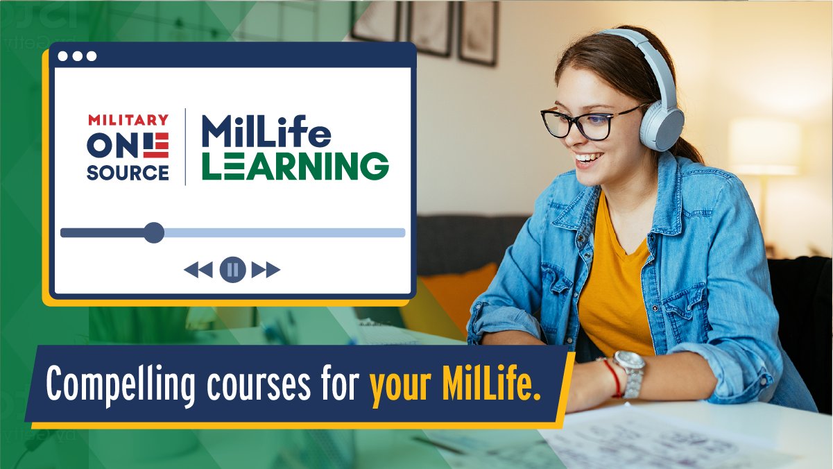 Military OneSource on Twitter: "🔎 to learn more about your #MilLife? Explore 🆓 courses made for ...