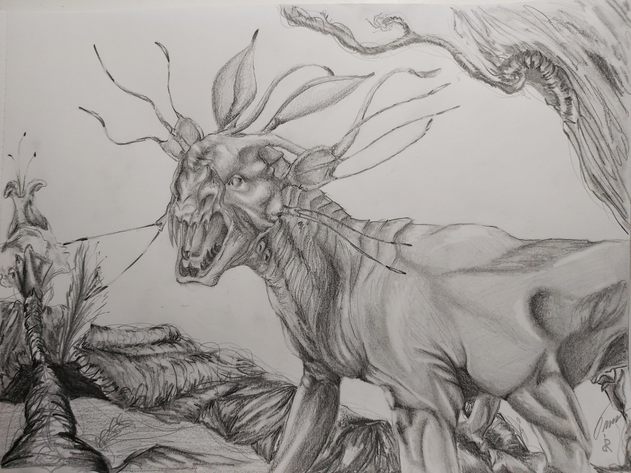 Avatar Thanator Drawings