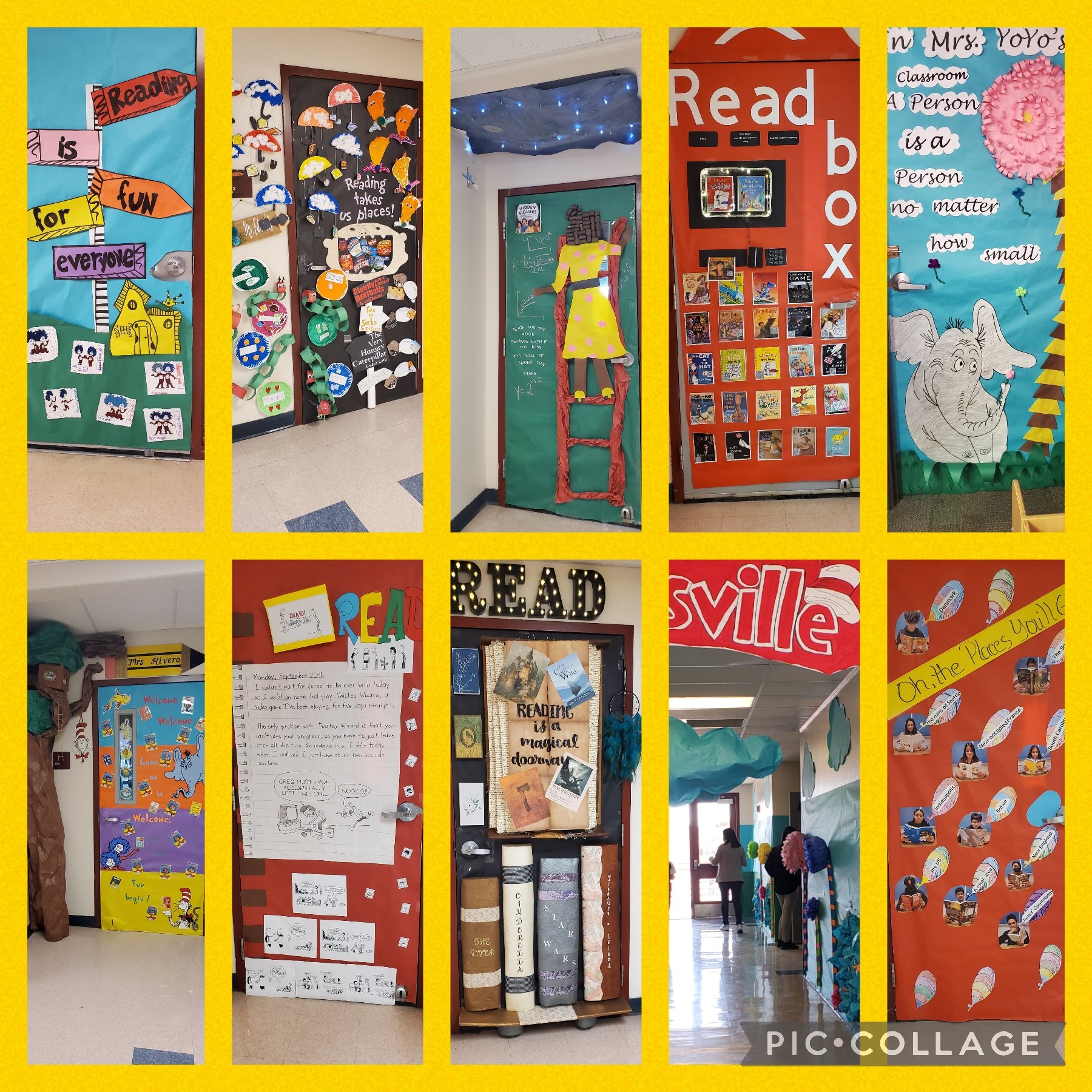 Read Across America Door Decorating Ideas Christmas Door Decorations