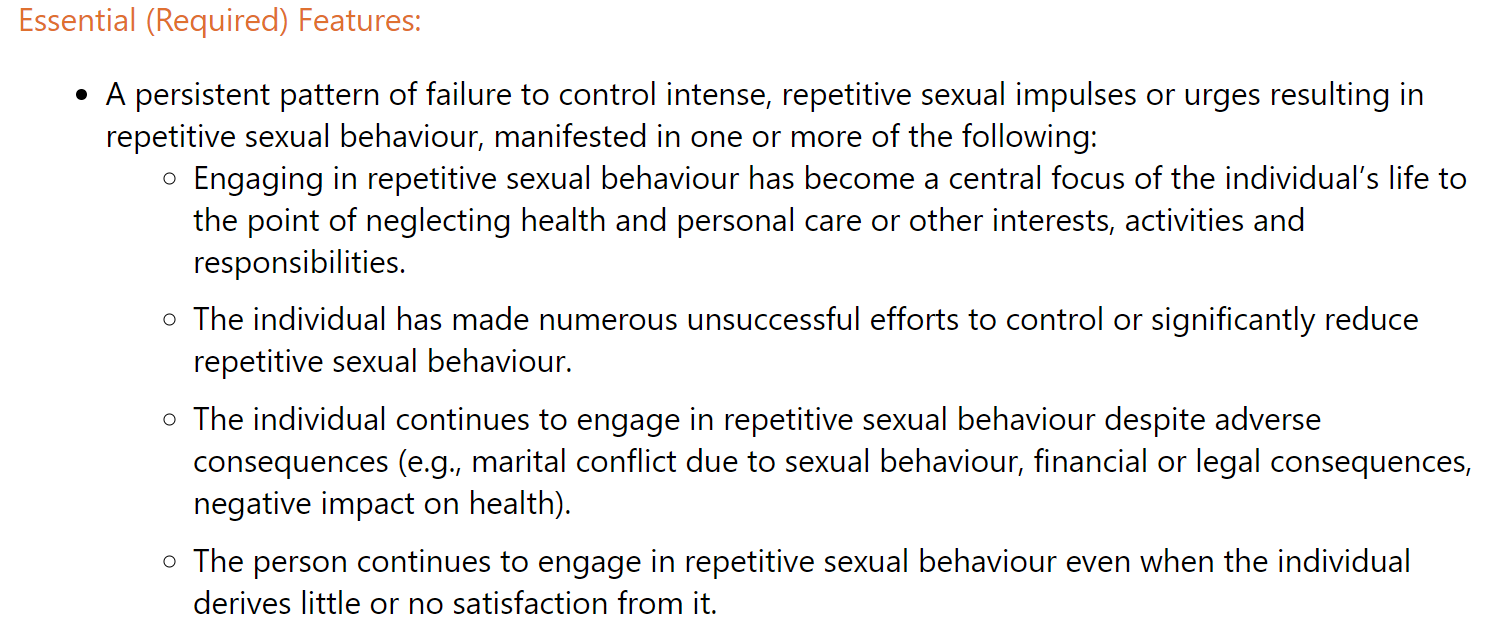 Nofap On Twitter Compulsive Sexual Behaviour Disorder Essential