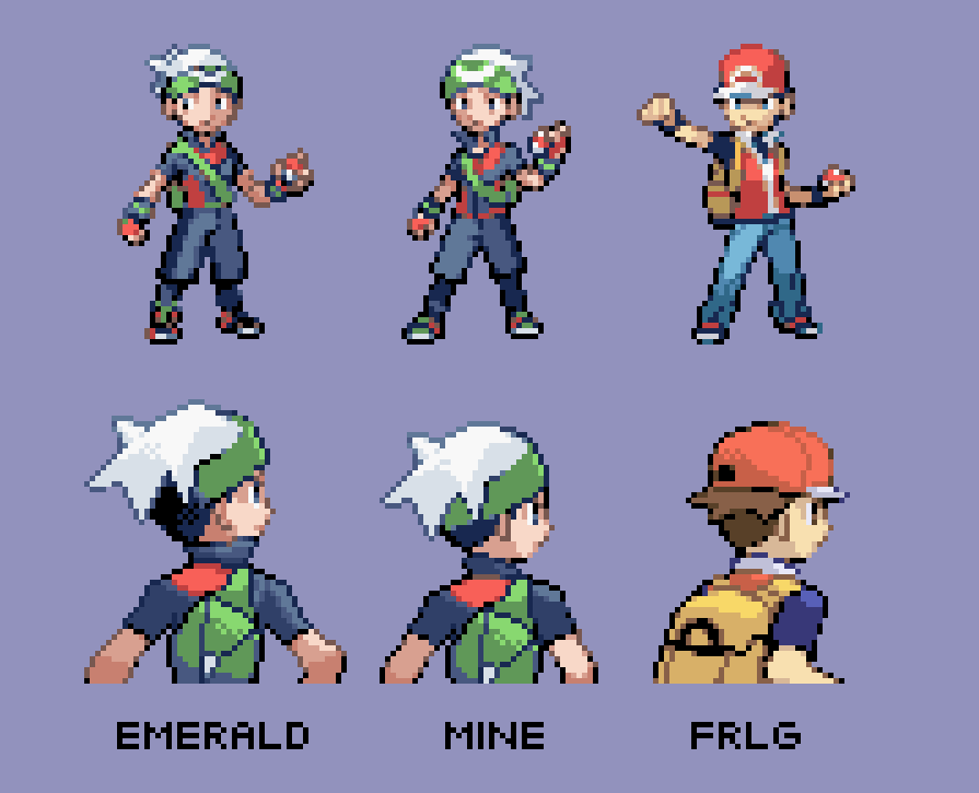 Pokemon Brendan Sprite