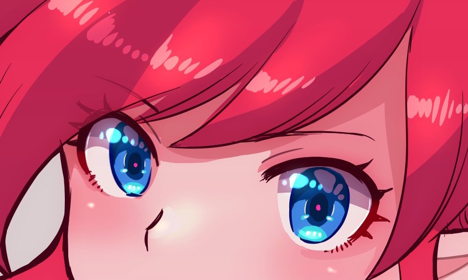 「I'm joining the eye train! I like drawin」|🐥nono ︎Commission open!のイラスト