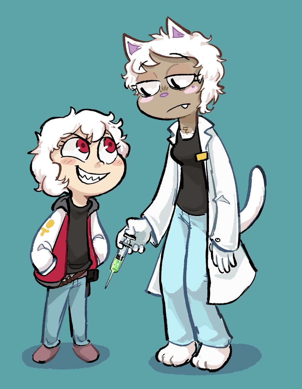 Human High Five Ghost