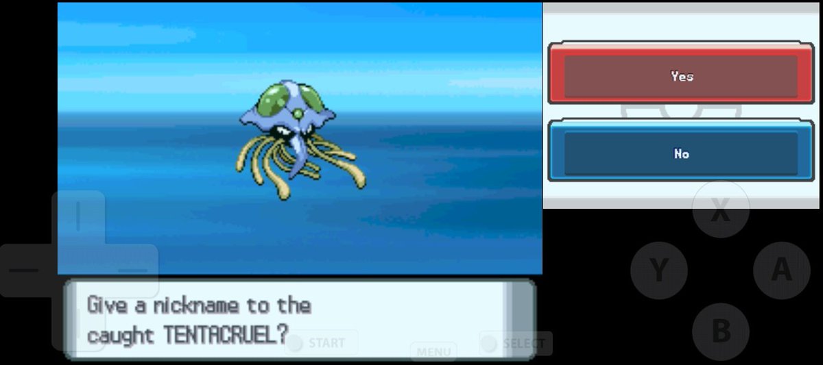 Shiny Tentacool Emerald