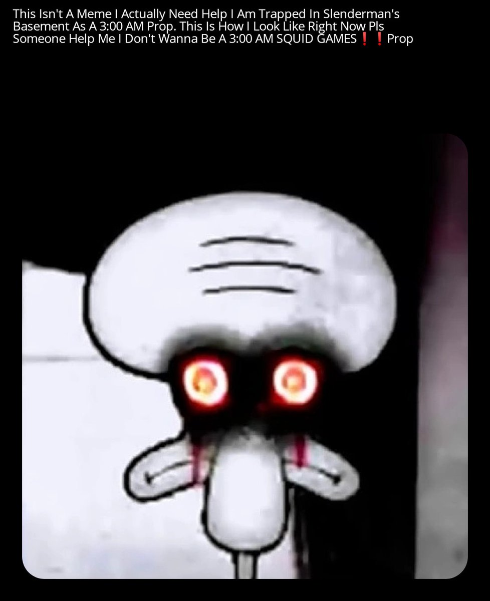 Slenderman Meme Spongebob