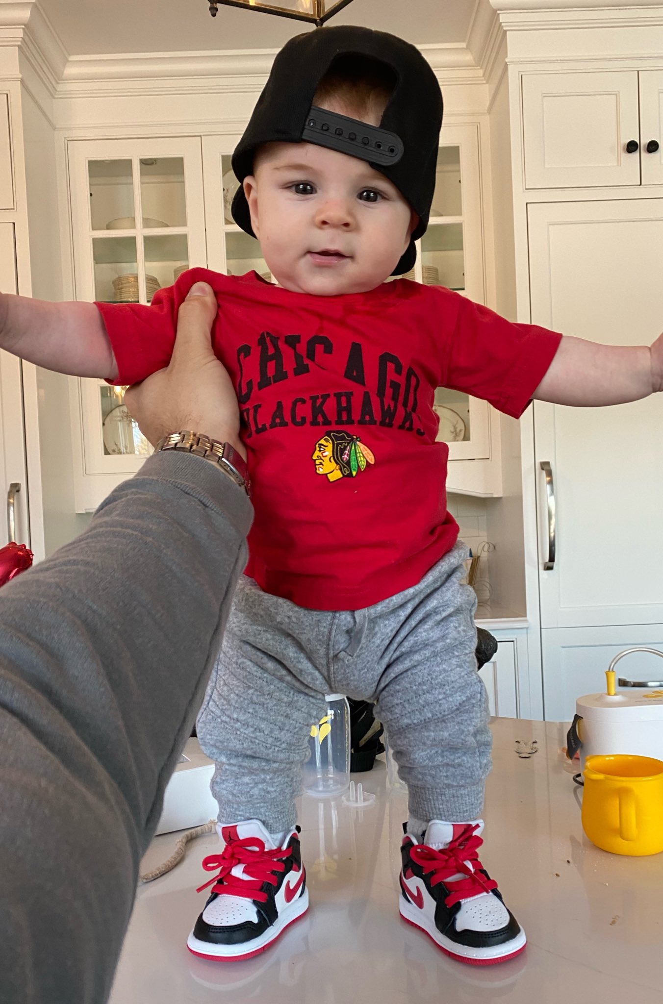Baby Boys Wearing Jordans
