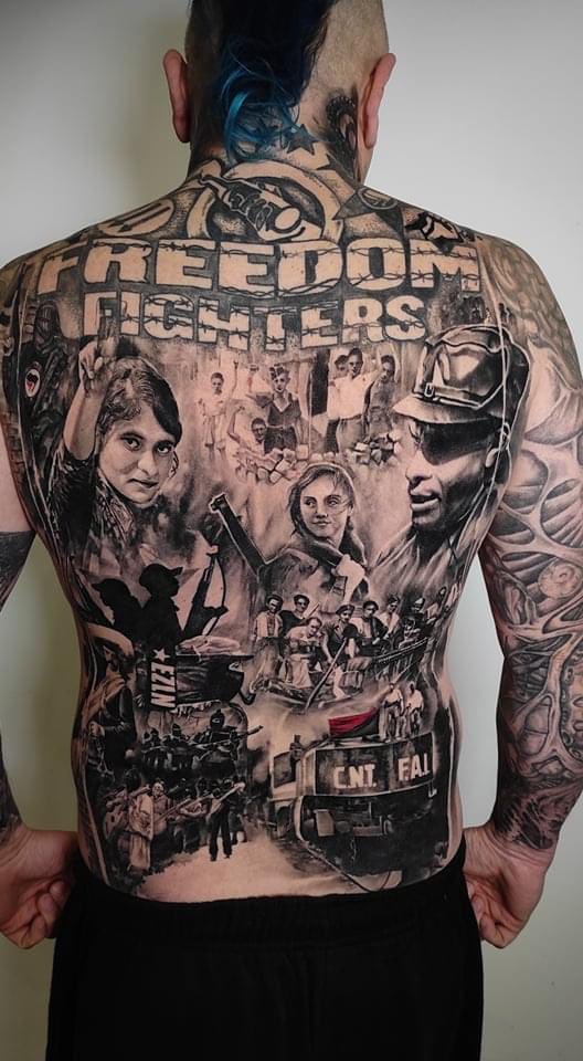 Freedom Fighter Tattoos Tattoo Pro Stencils