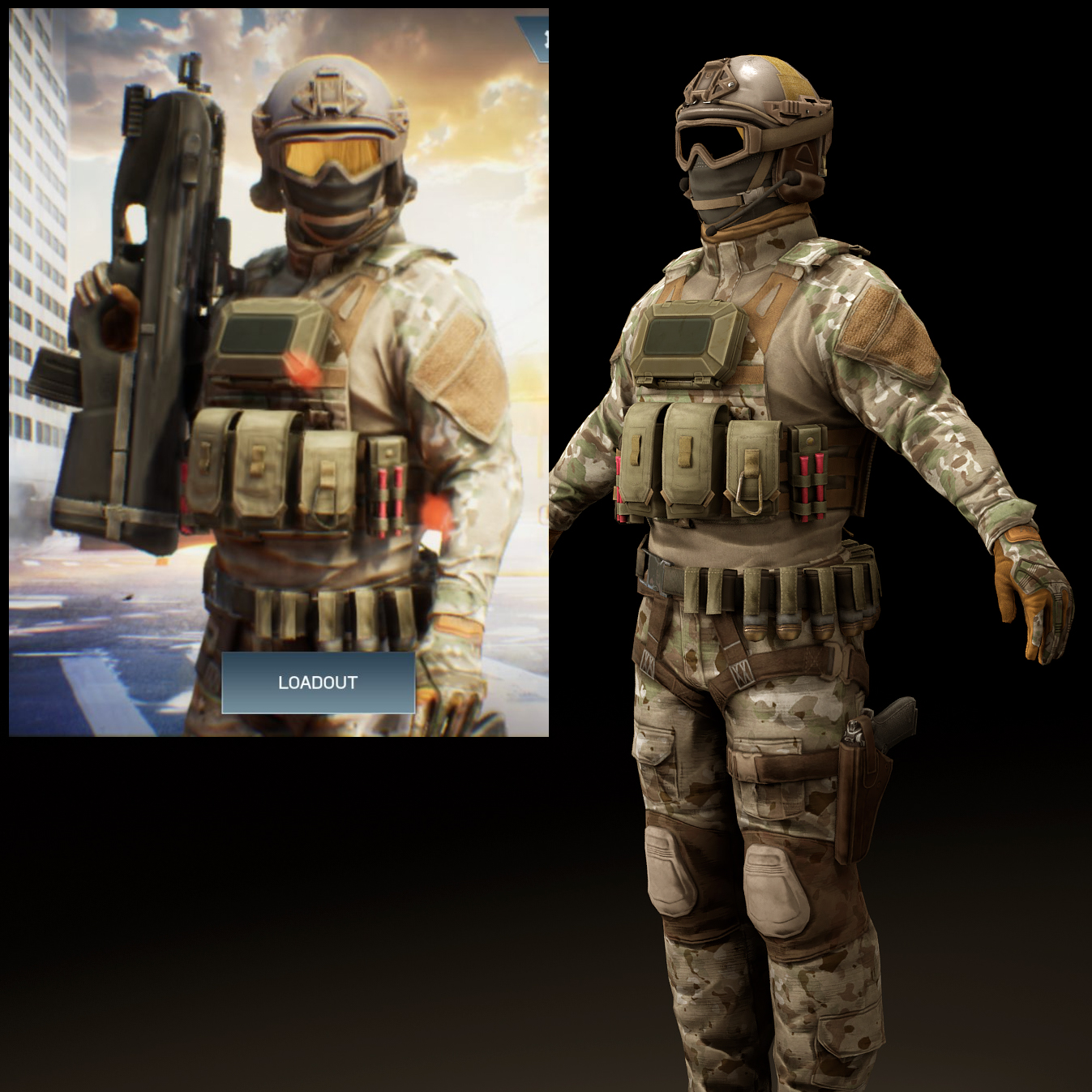 Battlefield 4 Soldier Helmet DICE Explains State Of Battlefield 4