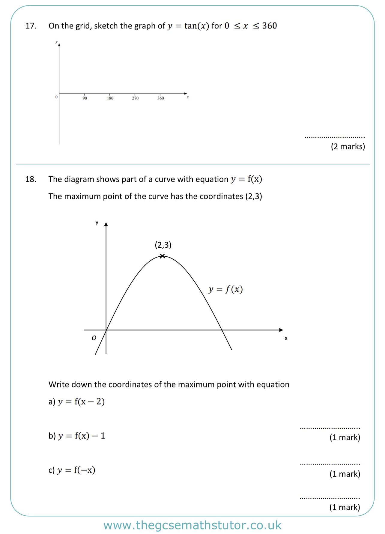The GCSE Maths Tutor on Twitter: The GCSE Maths Tutor on Twitter: