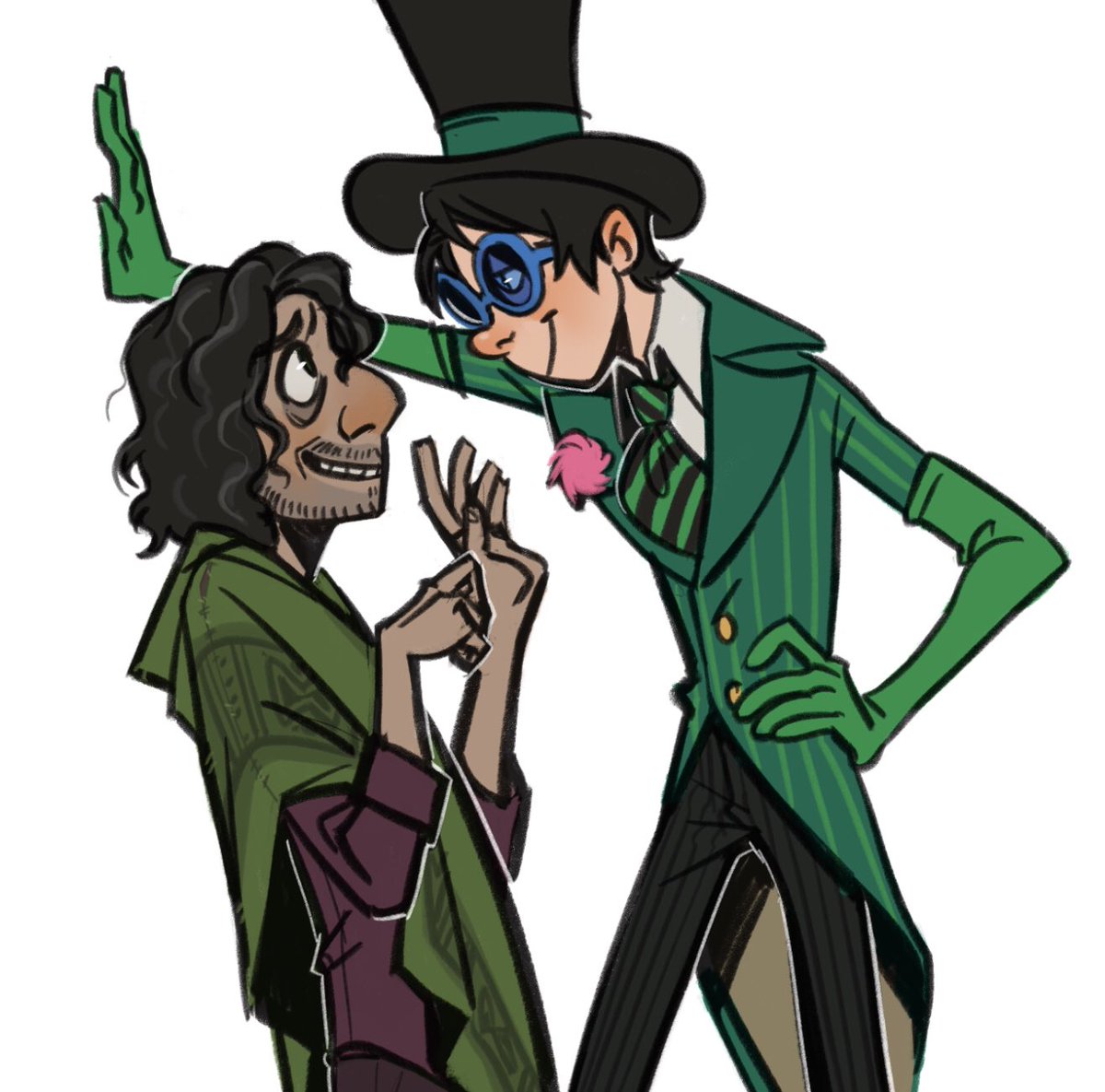 「made for each other https://t.co/764m0VE」|Spike R. Monster 💀のイラスト