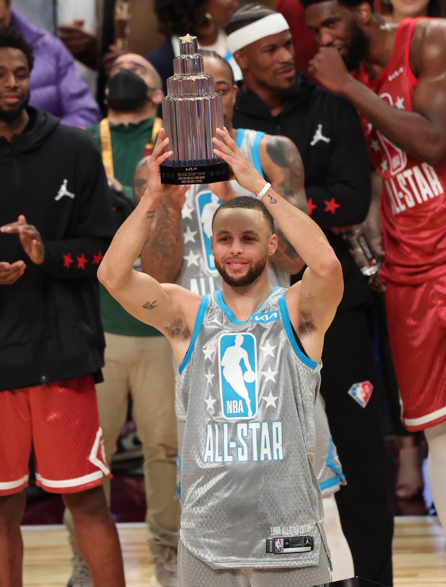 Stephen Curry wins All-Star Game MVP | HoopsHype