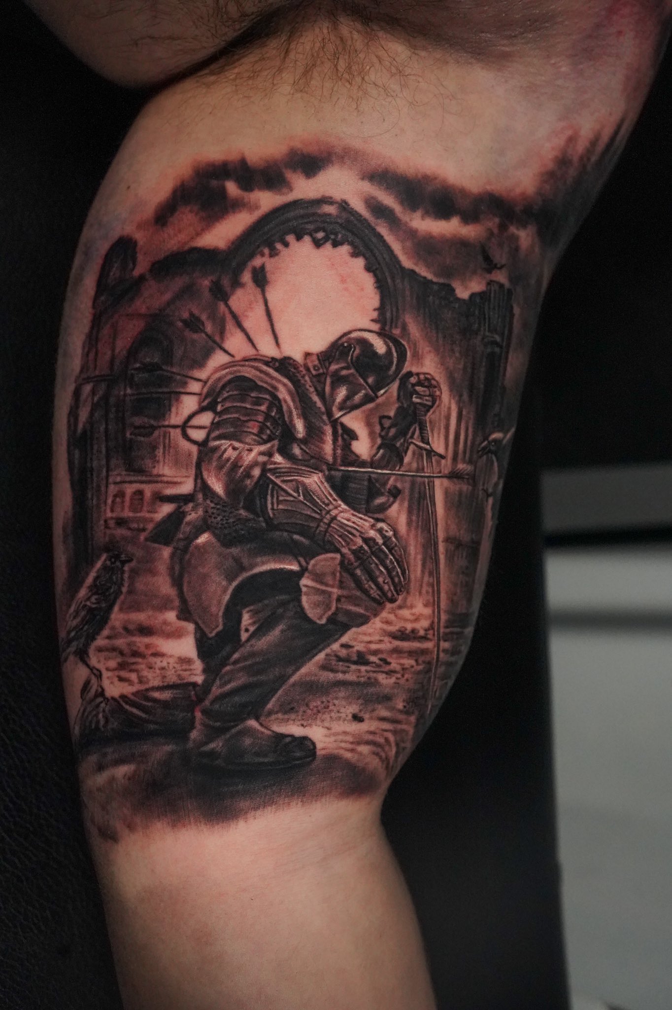 Knight Armor Tattoo Designs