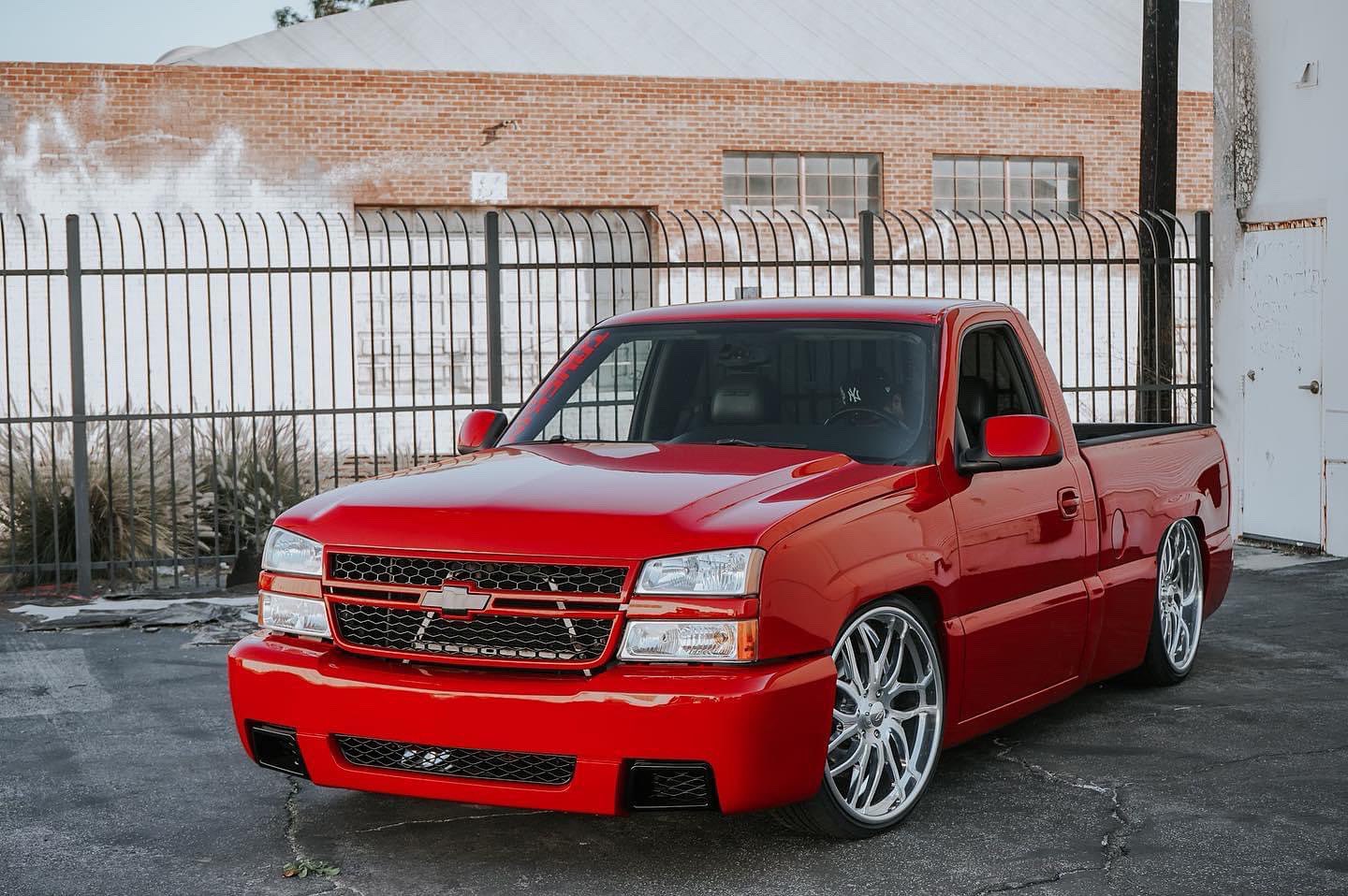 Dropped Chevy Silverado Ss