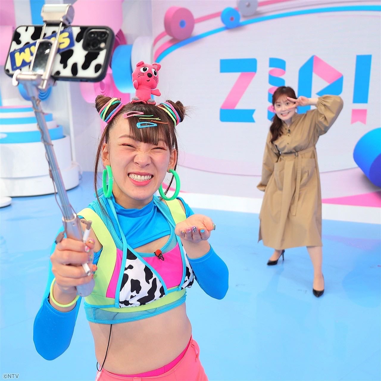 ZIP! 【公式】 on Twitter: "きょうはフワちゃんがキテルネ!VTR出演＆スタジオにも遊びに来てくれました😘💘😳 他にも水卜アナ、ヒルナンデス!時代の懐かし映像 ベラベラ ...