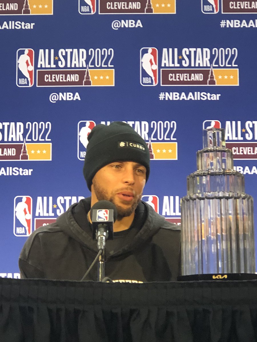 Stephen Curry wins All-Star Game MVP | HoopsHype