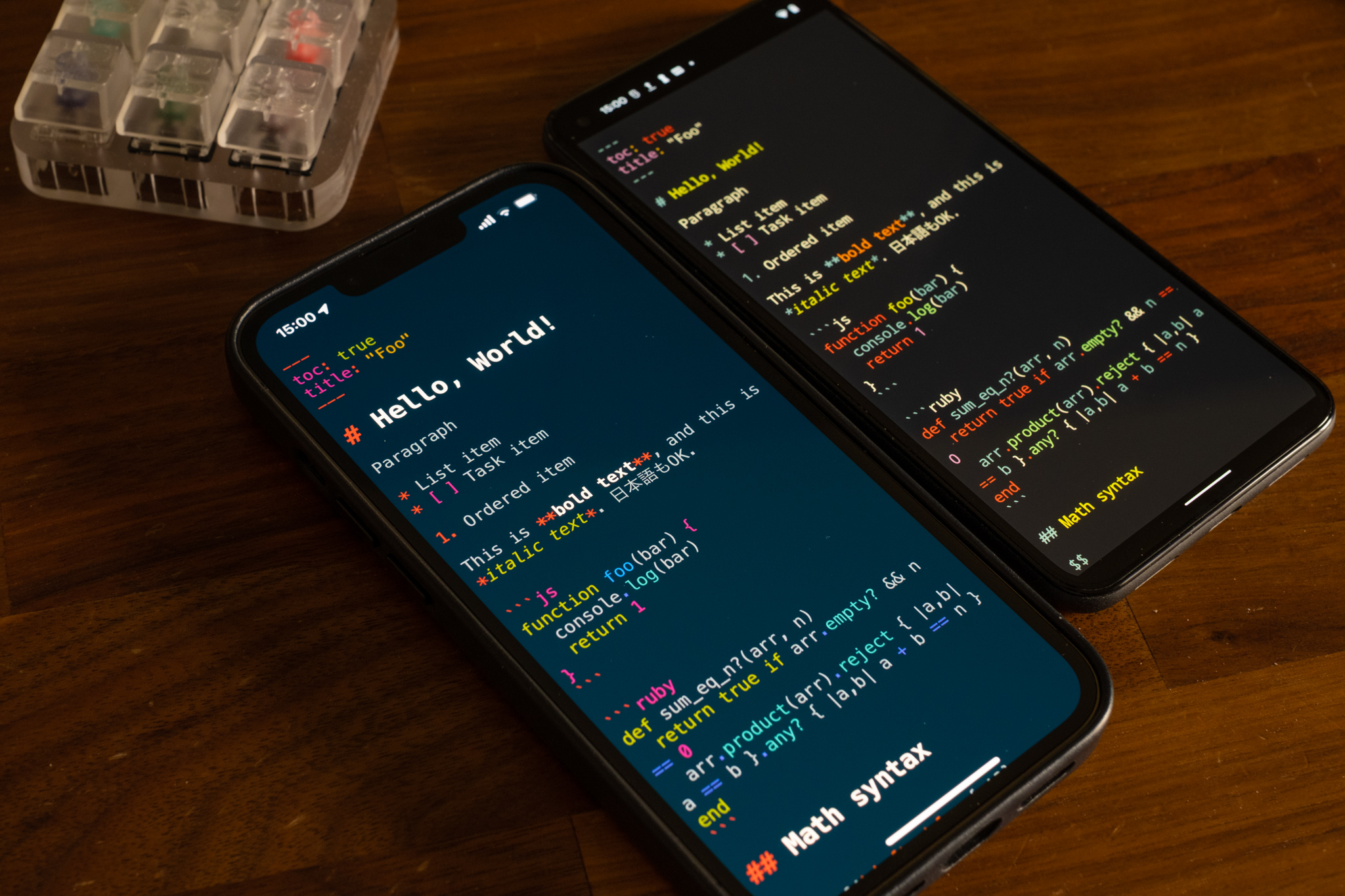 Takuya 🐾 devaslife on Twitter: "Building a native Markdown editor 60% completed Implemented some ...