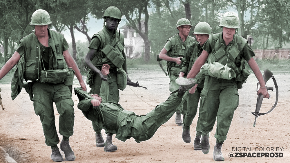 Vietnam War Soldiers In Color