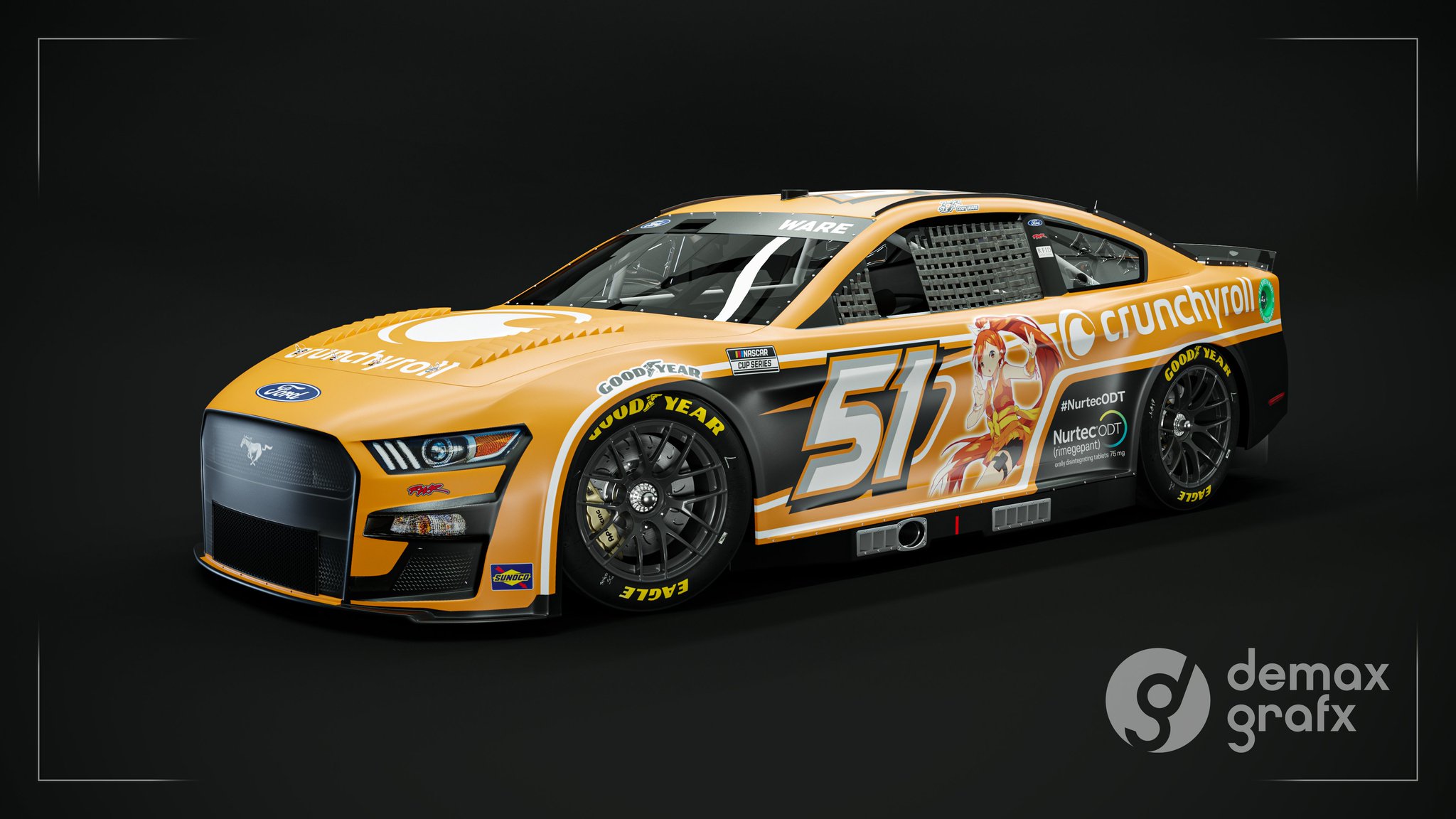 Demax Grafx on Twitter: "With Cody Ware's career best finish at the Daytona 500, I decided to ...