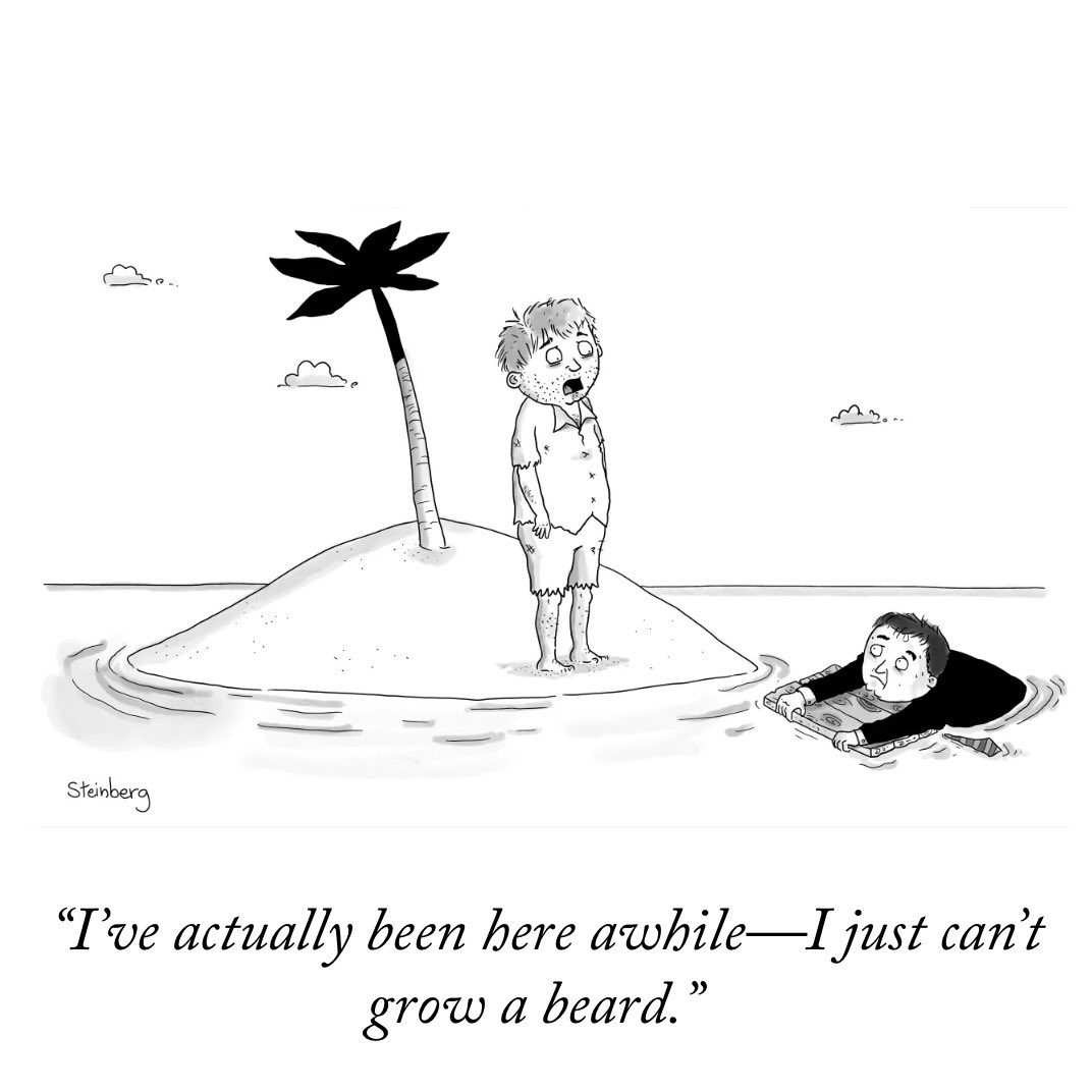Deserted Island Cartoon