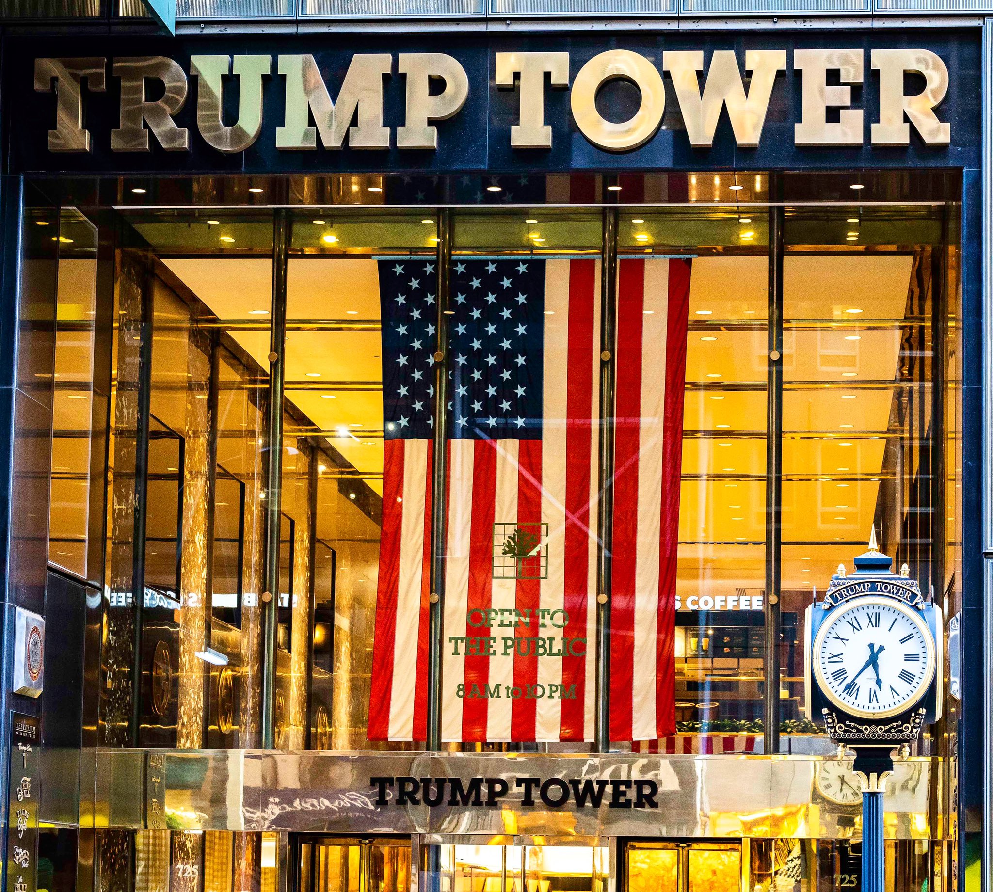 Trump Tower Logo New Disclosures Claim FBI Surveillance Of Trump