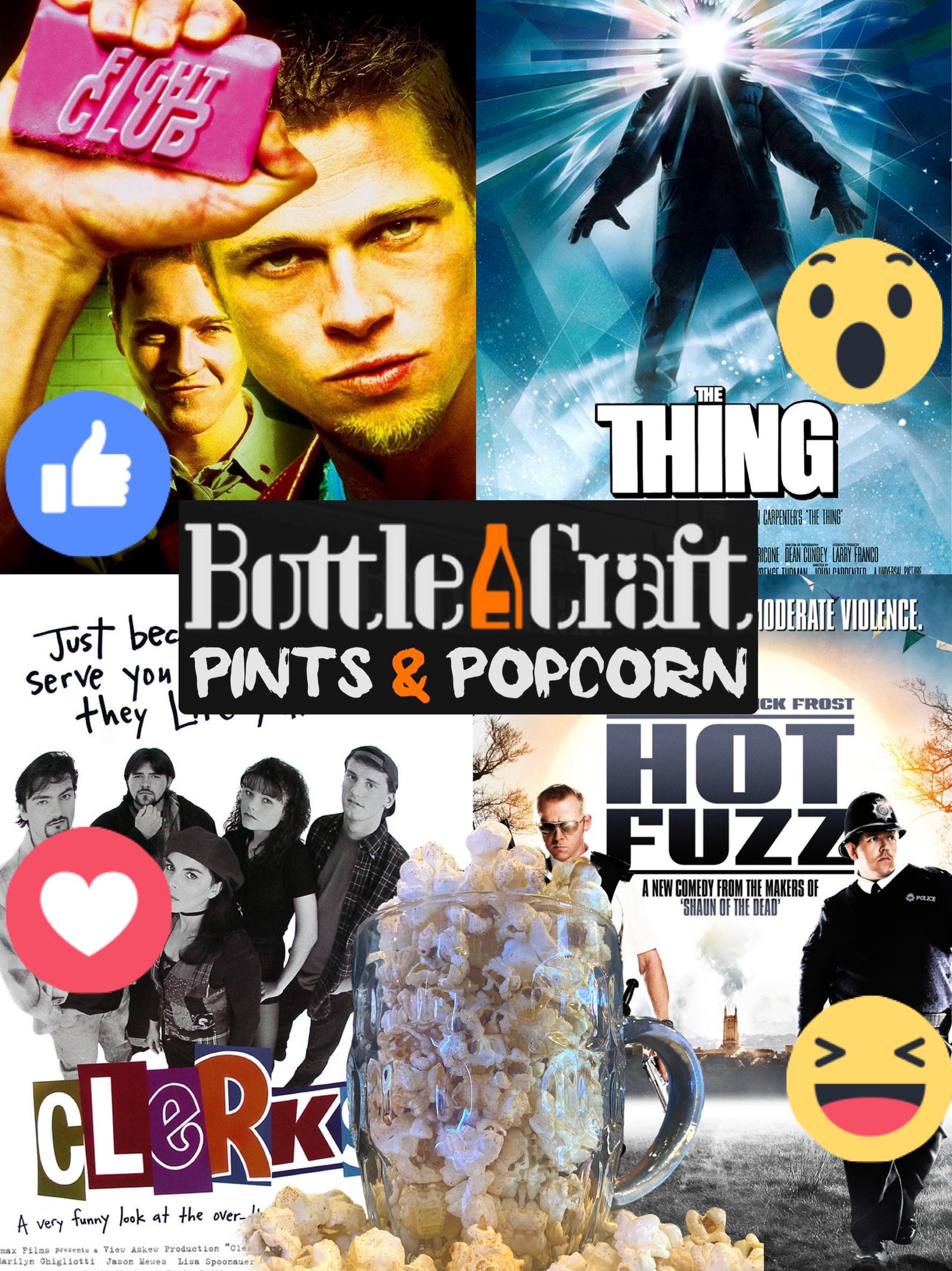 Facebook Fight Popcorn