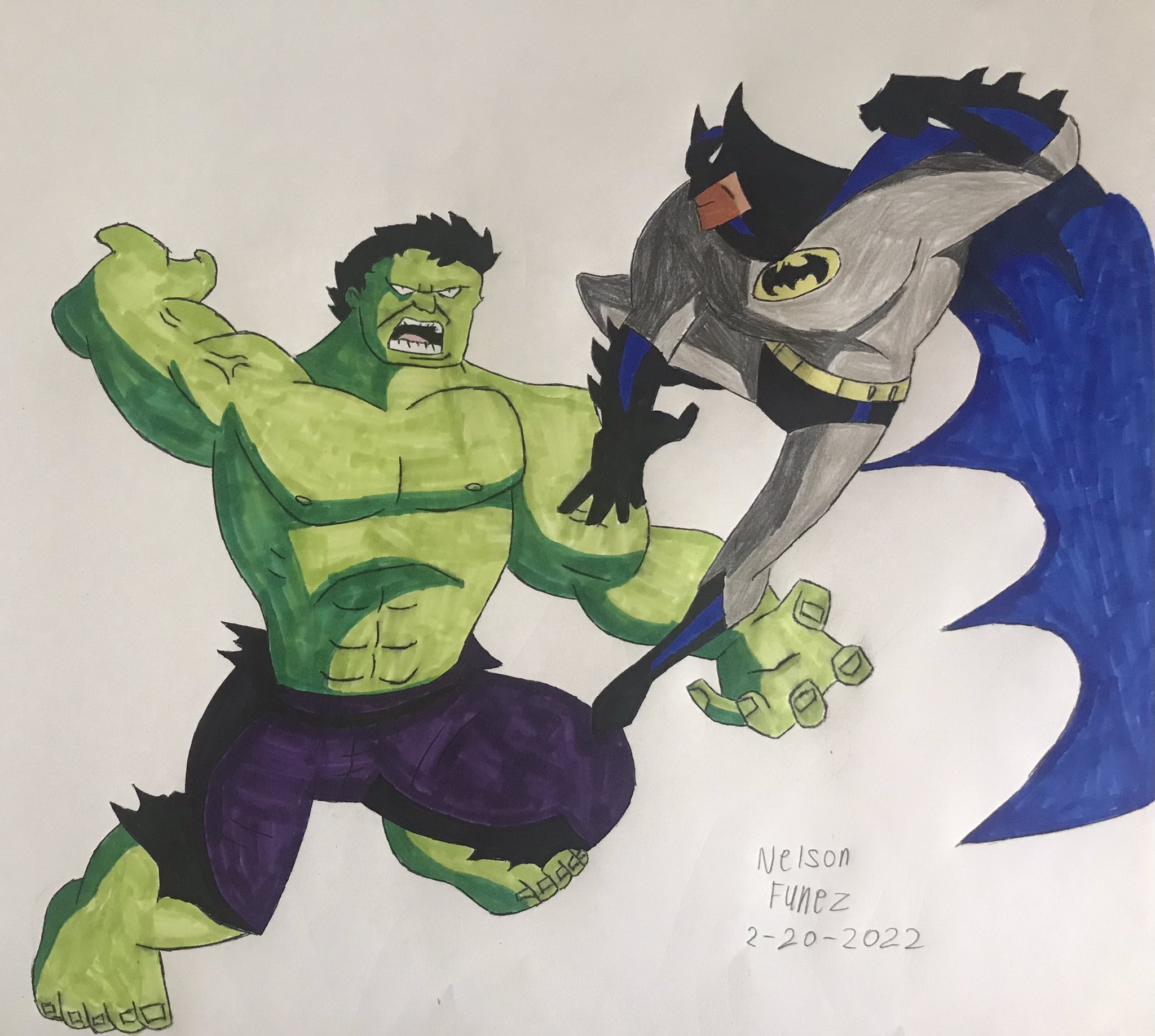 Hulk Vs Batman BATMAN VS HULK EPIC BATTLE