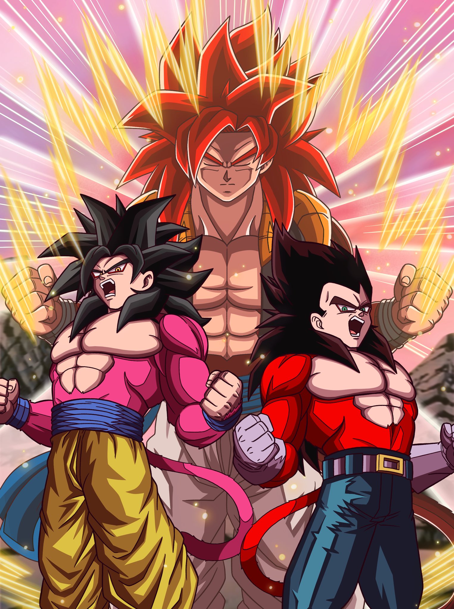 Vegeta Ssj4 Render