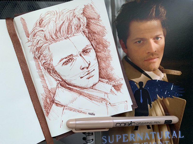 Castiel Drawing