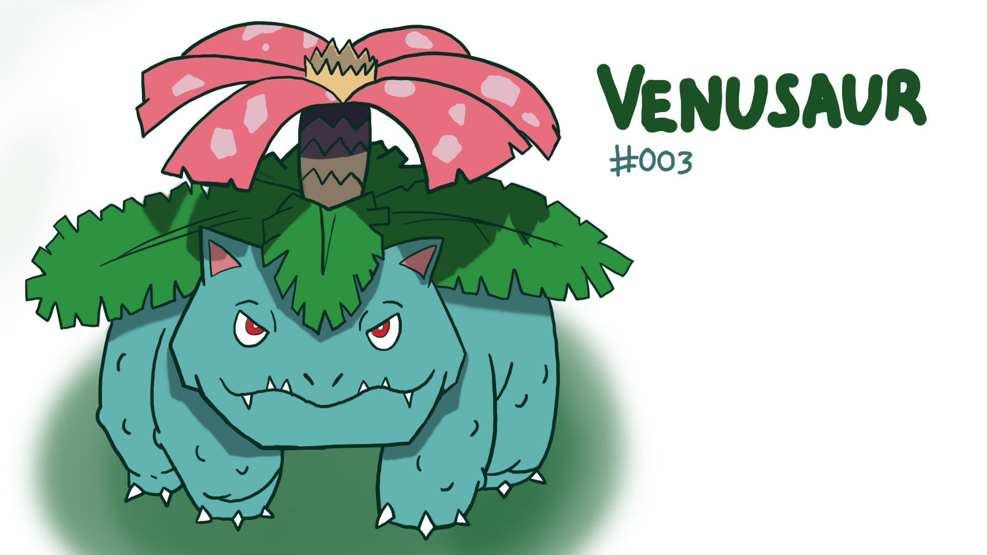 How To Draw Venusaur