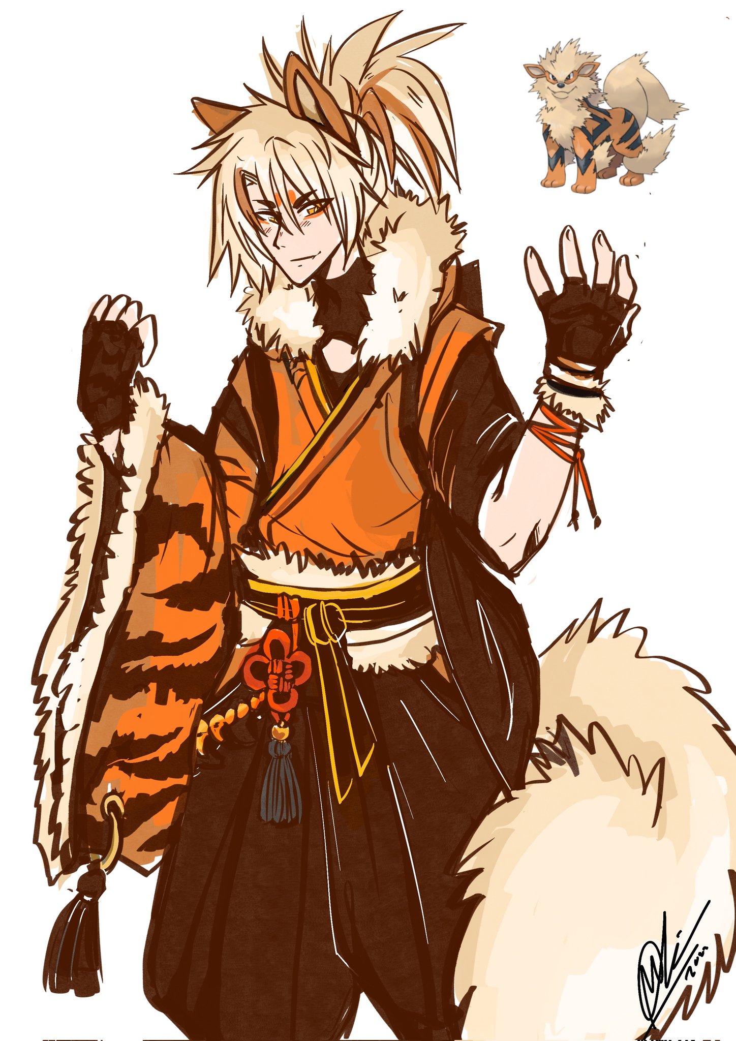 Pokemon Arcanine Human