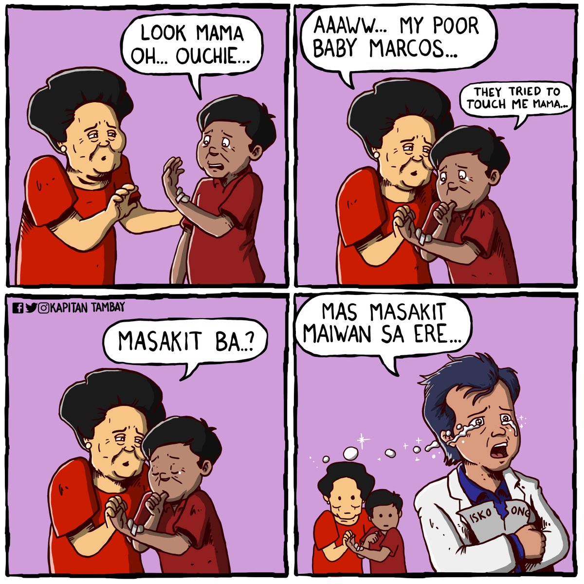 「Aray ko beh. 」|Kapitan Tambayの漫画