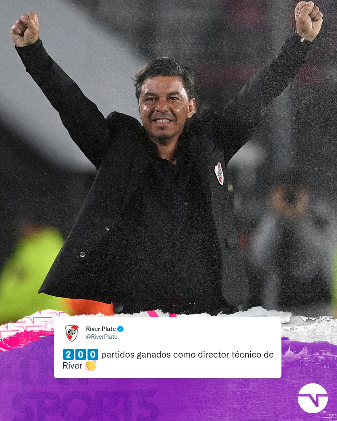 Tnt Sports Argentina On Twitter Qu脡 Locura 馃敟馃く Marcelo Gallardo Lleg贸