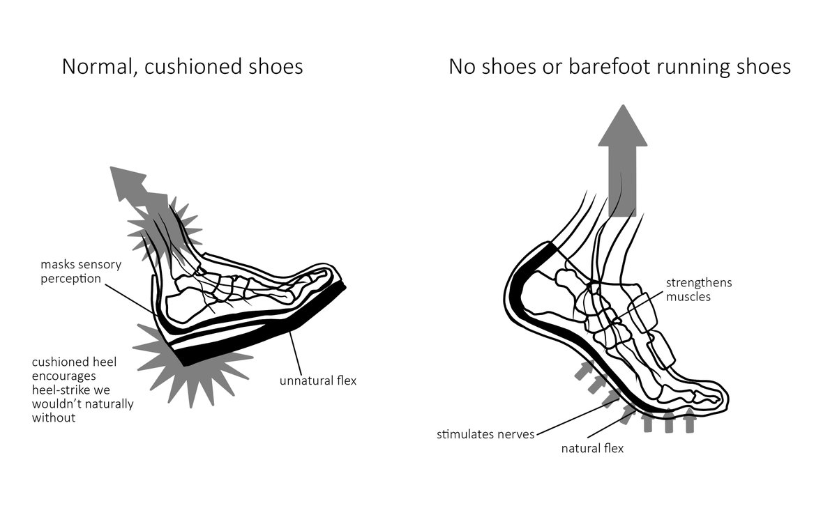 Very few realize that everything starts in the feet in terms of ...