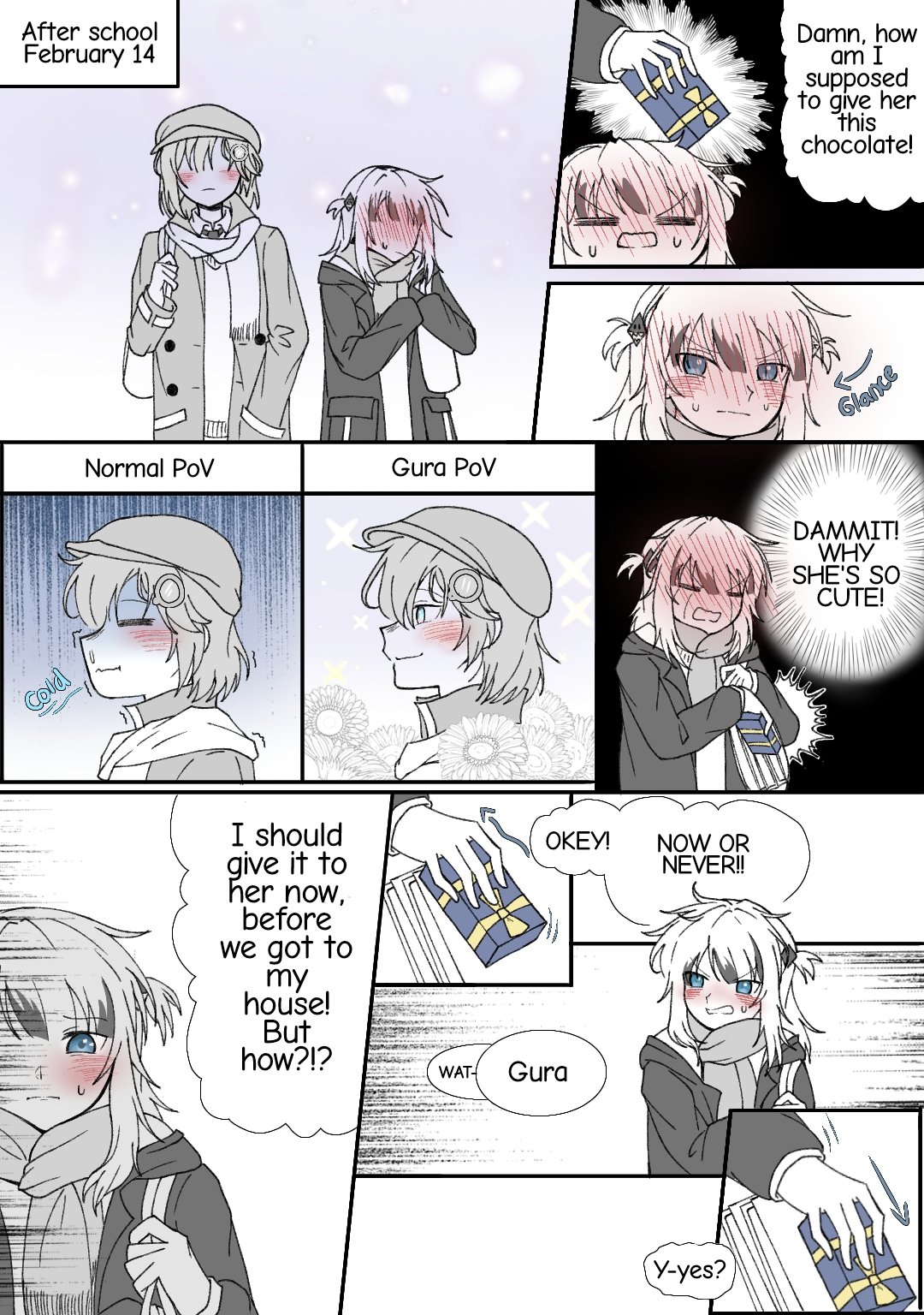 on Twitter: "Amesame hs au Valentine's day gift #amesame https://t.co/OqZZIu2lv4" / Twitter