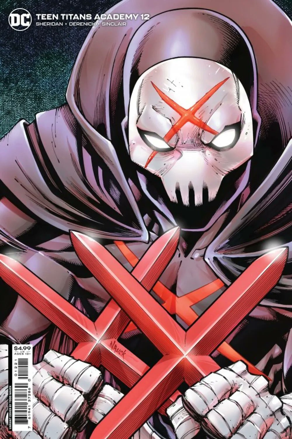 Red X Titans Mask