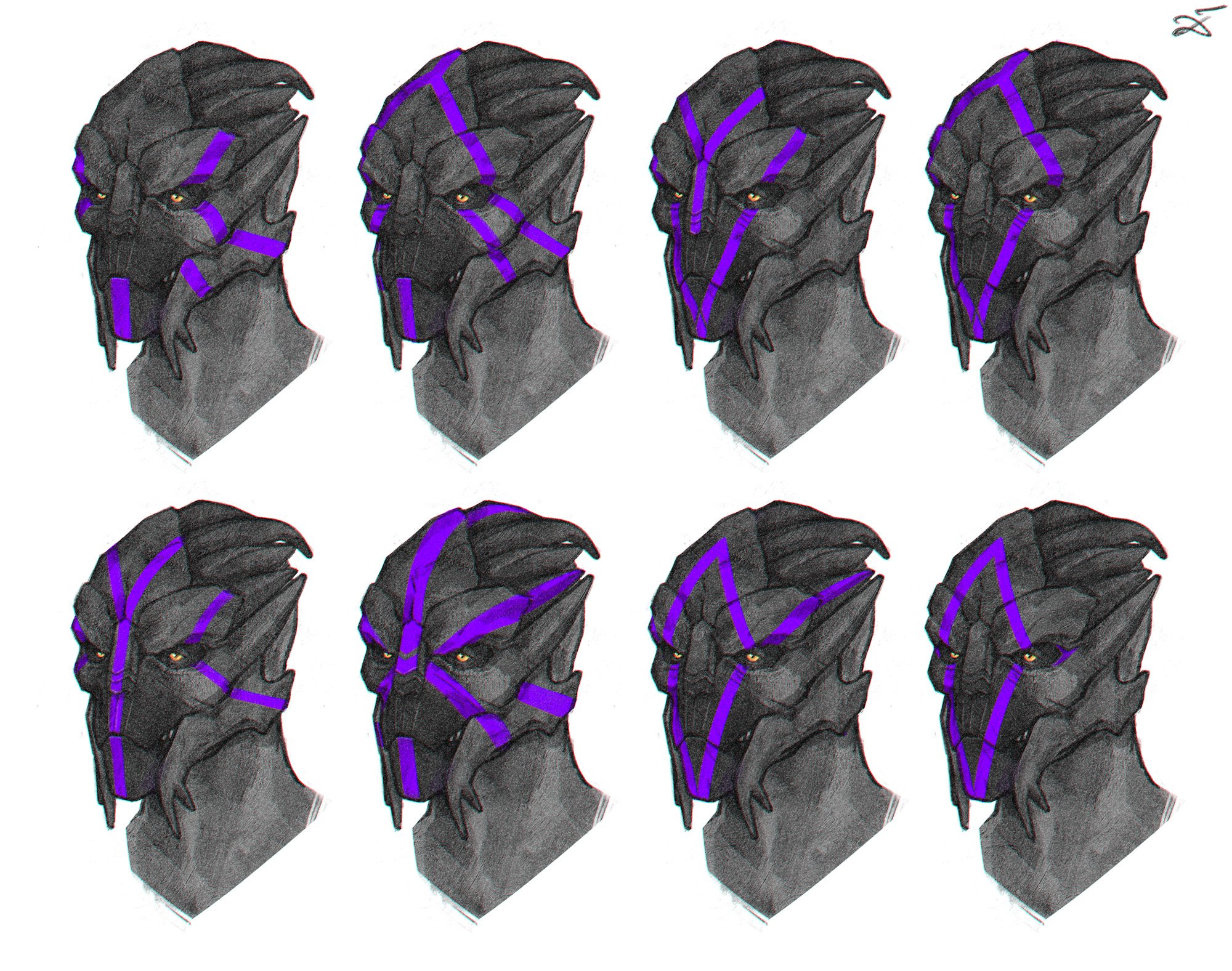 Turian Face