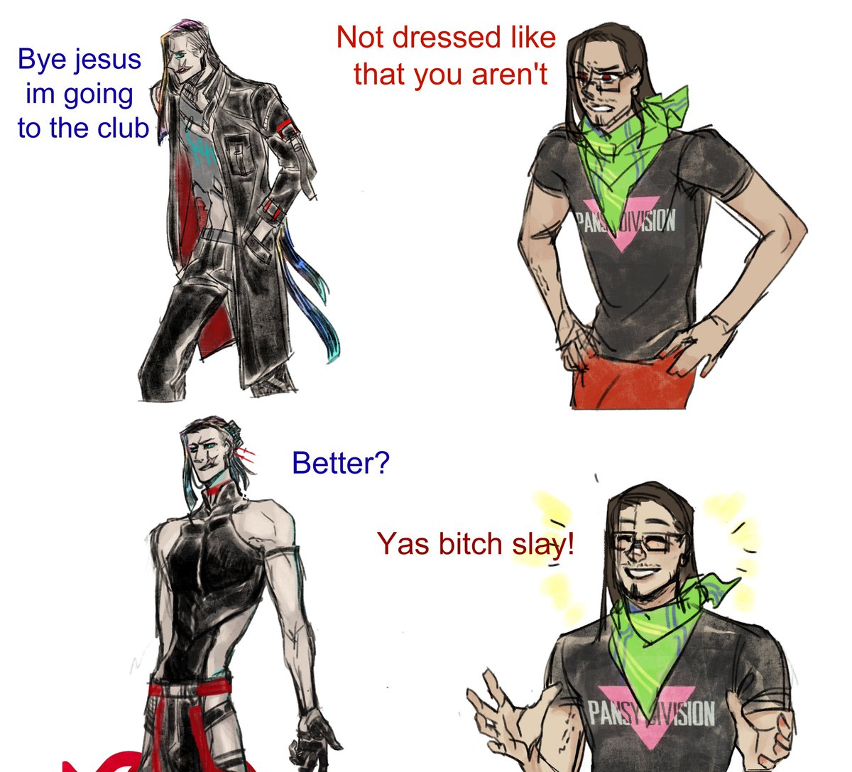 「also yan memes lmao 」万明 🌈 の漫画