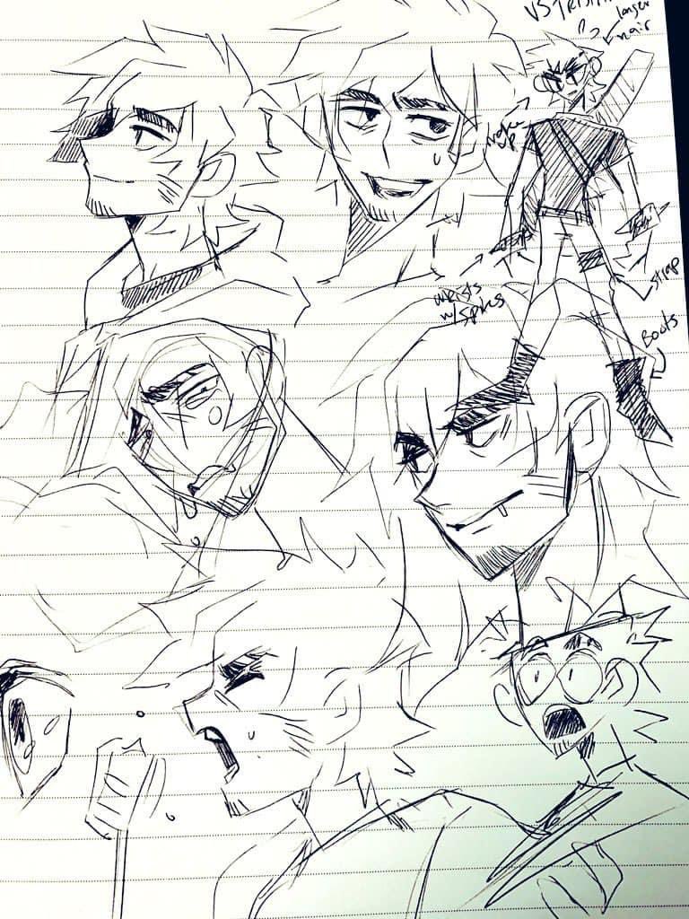 「At least some sketch I'll do! 」 ️ Max Monroyの漫画