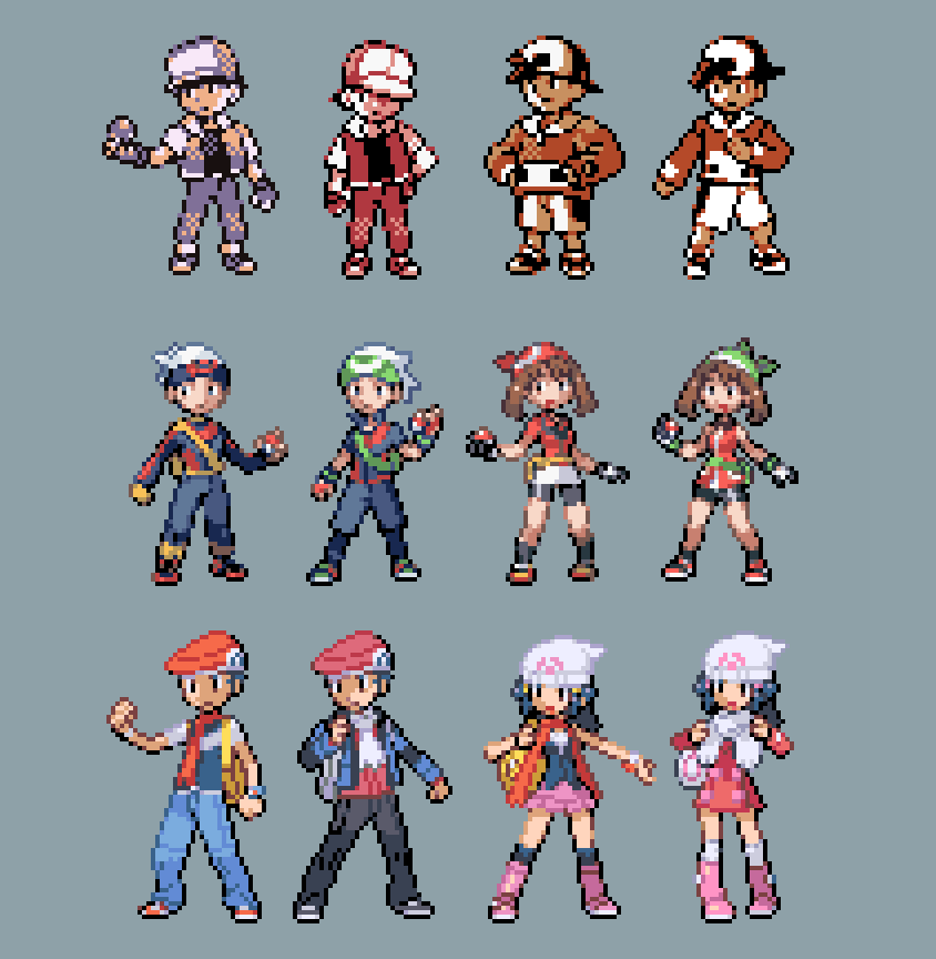 Brendan Pokemon Sprite