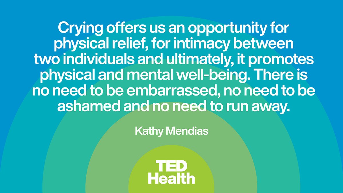 There's no shame in crying! It can enhance your physical and mental ...