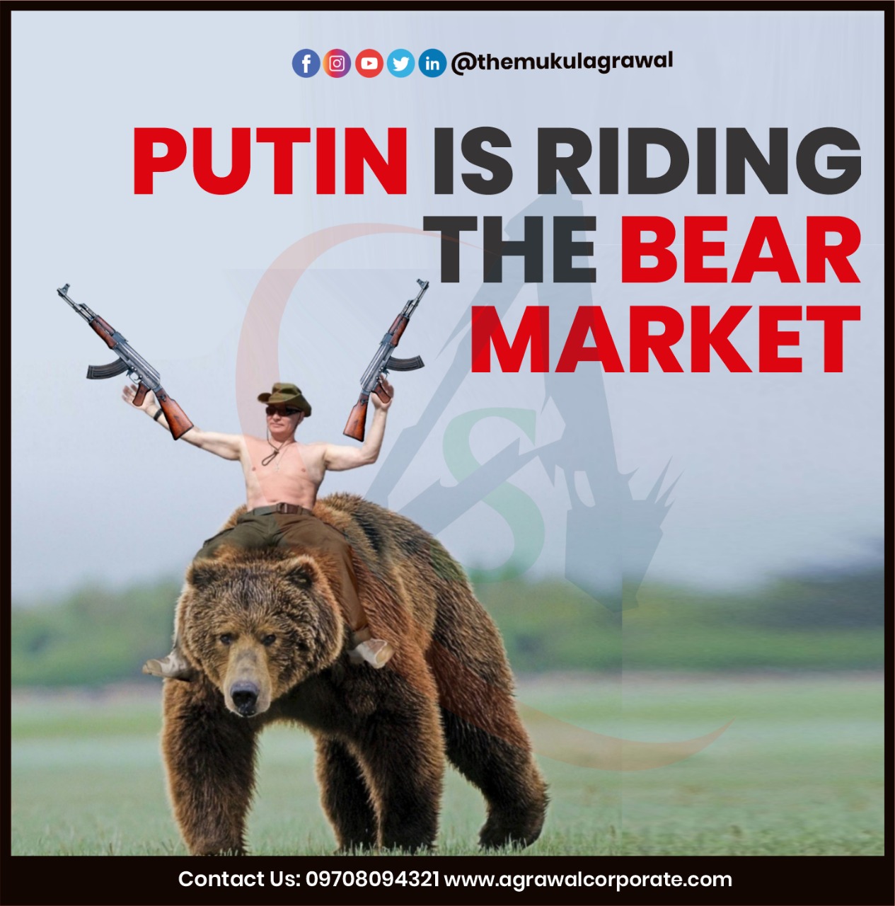 Putin Riding Bear