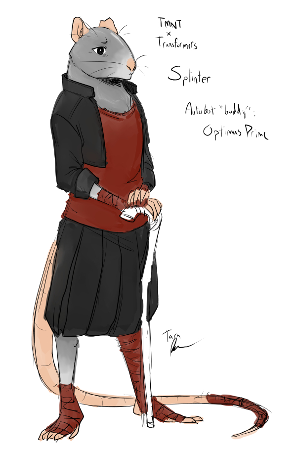Tmnt 2022 Splinter Design