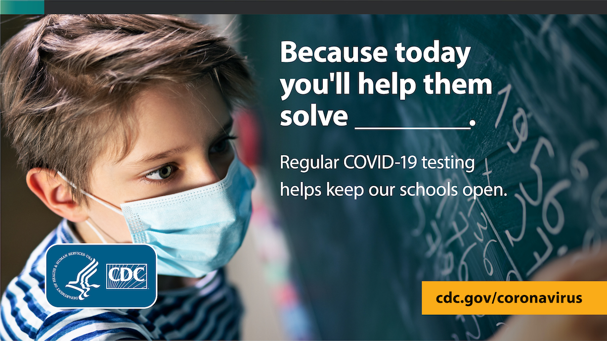 Cdc On Twitter School Leaders Regular Testing Helps Keep Covid19